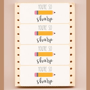 You're so Sharp Pencil SVG - School Testing SVG - Pencil Label Svg ...