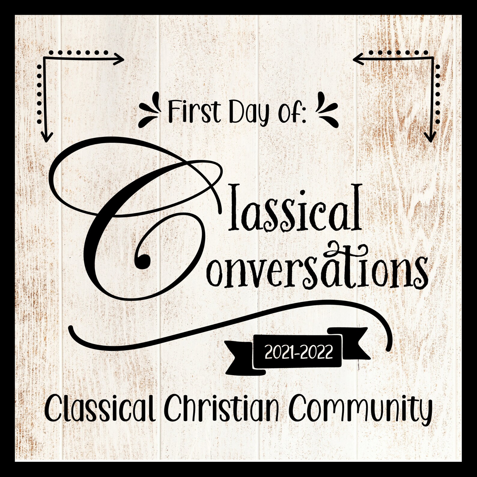 Classical Conversations SVG - Home School Sign Svg - CC SVG - First Day ...