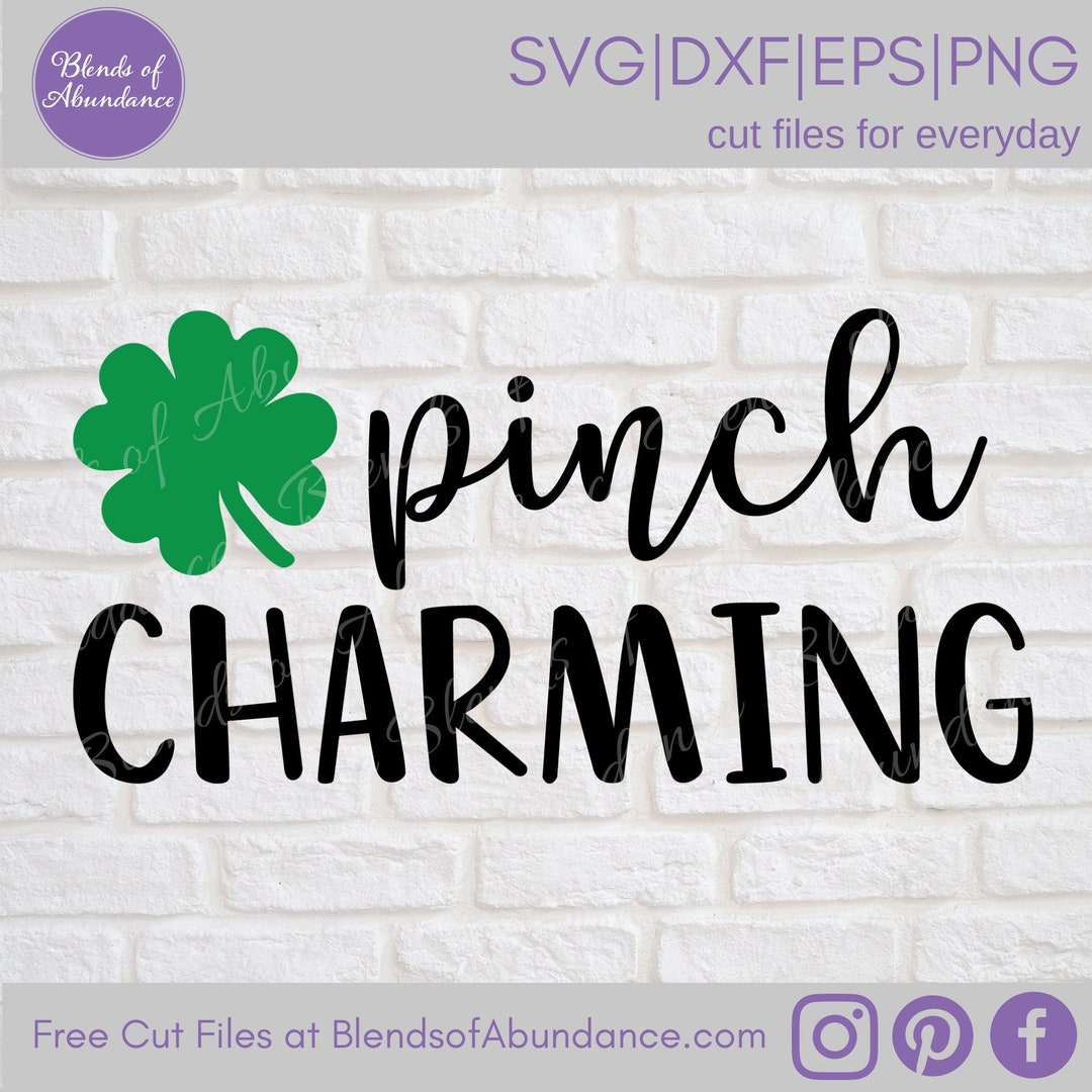 St Patrick's Day SVG - Pinch Charming SVG - Baby St Patty's Onesie Svg ...