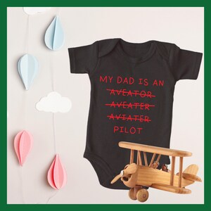 My Dad is a Pilot SVG My Dad is an Aviator SVG Baby - Etsy