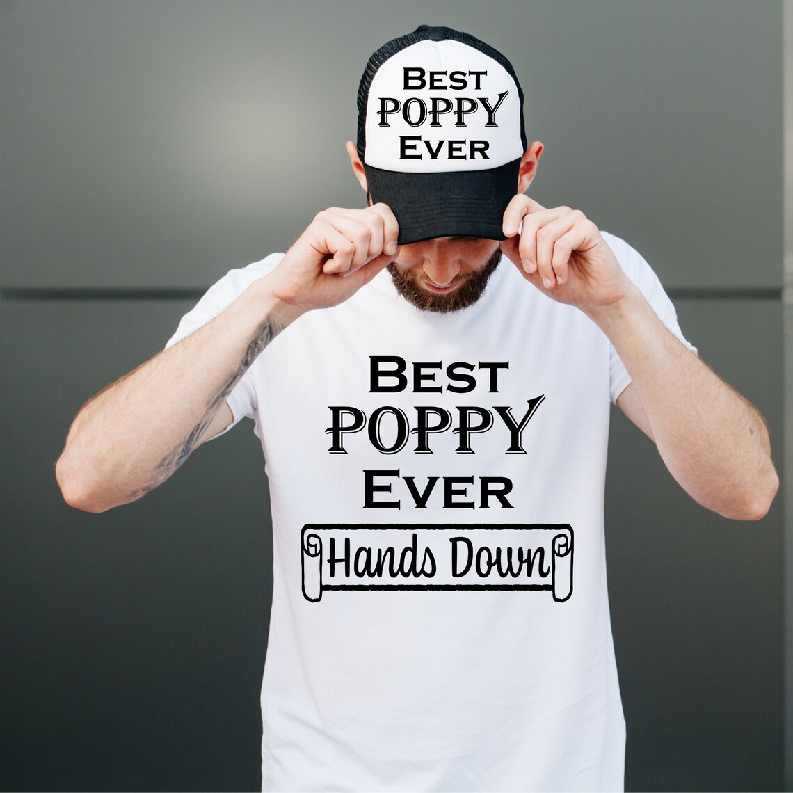 Best Poppy Ever Hands Down SVG Father's Day SVG - Etsy