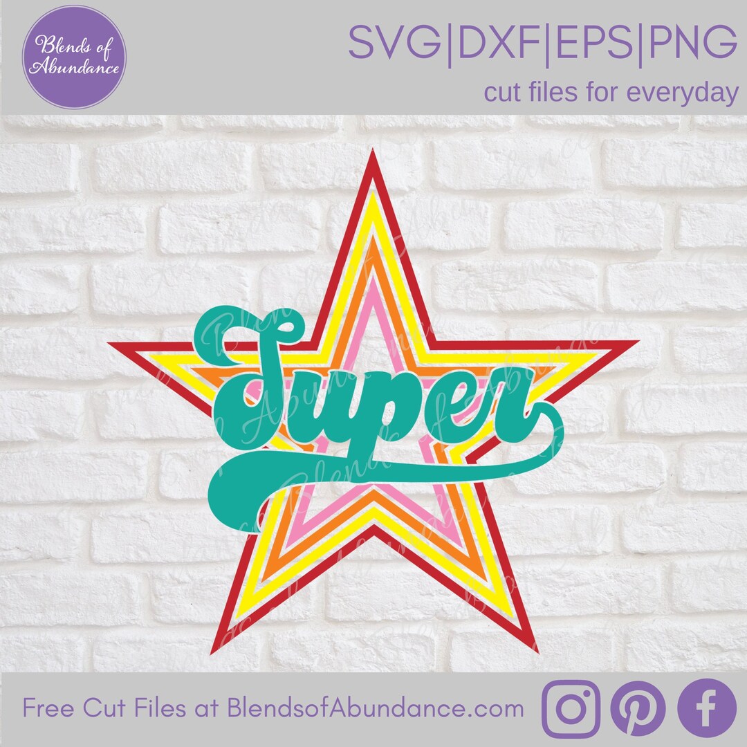 Super Star SVG Child Super Star T-shirt Retro Super Star SVG Retro ...
