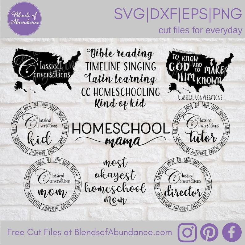 Classical Conversations Svg - Home School Svg - CC Svg - Home School ...