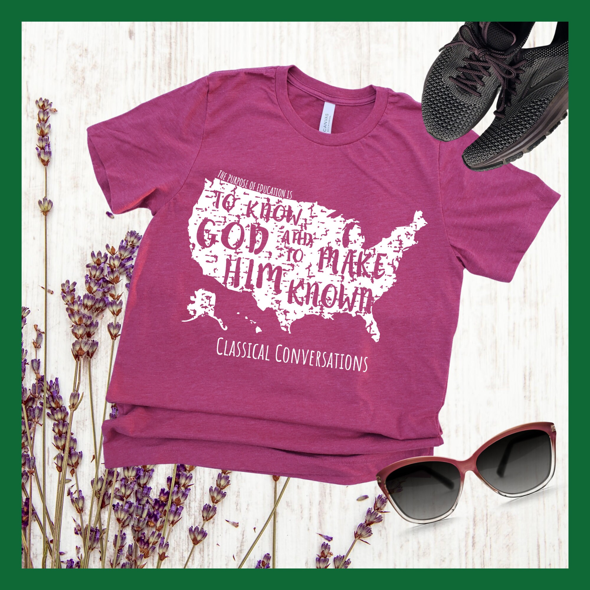 Classical Conversations USA - CC T-shirt - Home School Shirt - to Know ...
