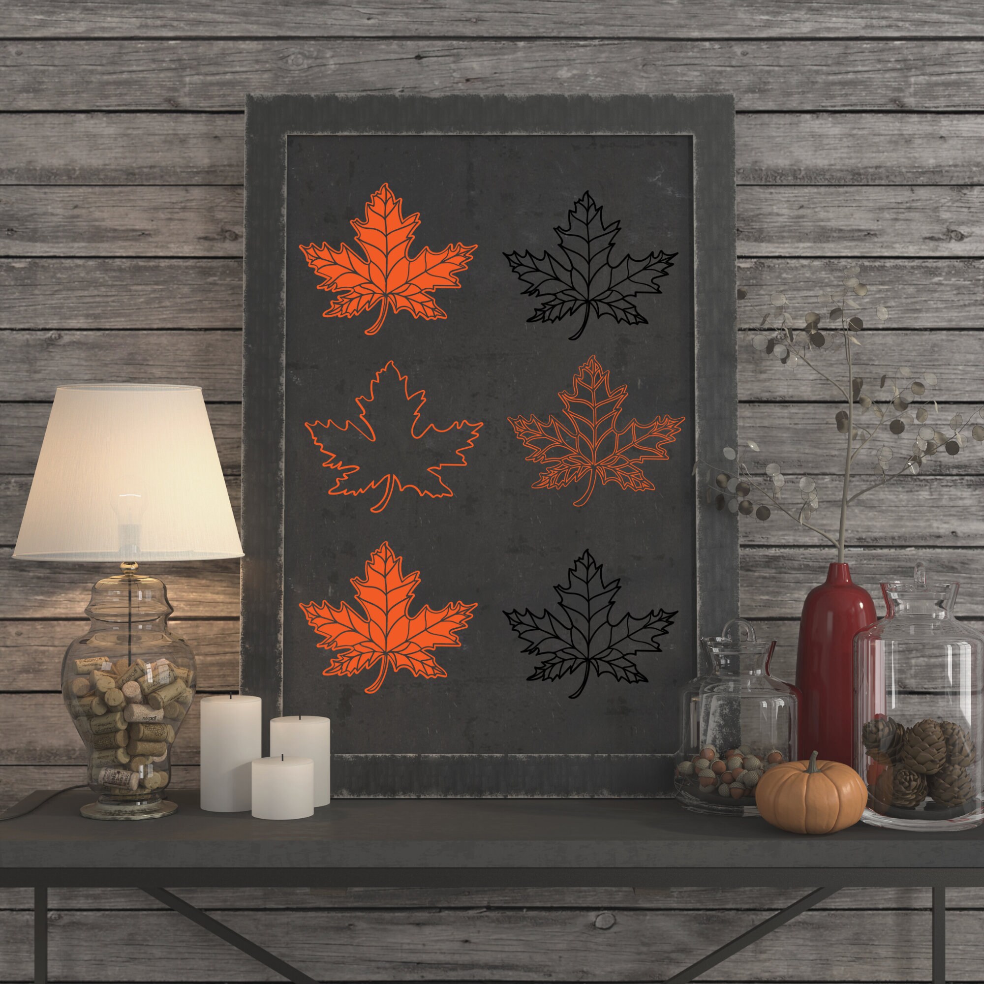 Maple Tree Leaf SVG - Maple Leaf Outline - Autumn Leaf - Autumn SVG ...