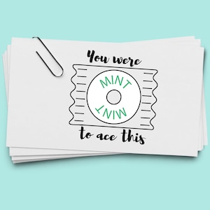 Mint to Ace This SVG - School Testing SVG - Mint Label Svg - Back to ...