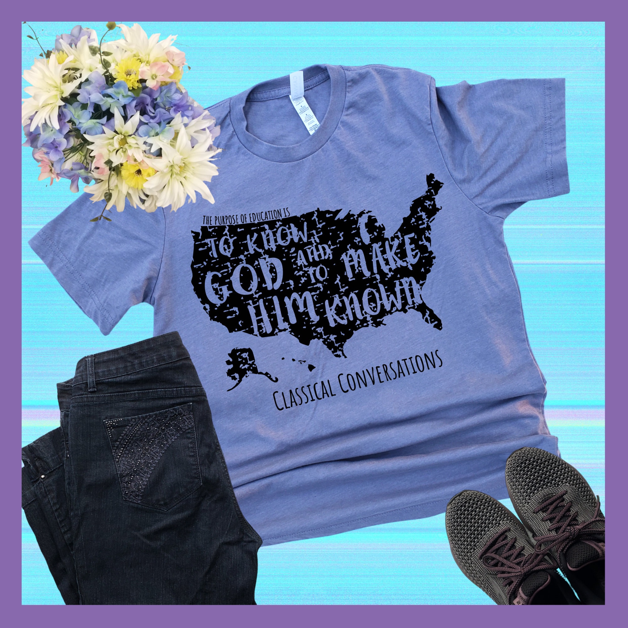 Classical Conversations USA - CC T-shirt - Home School Shirt - to Know ...