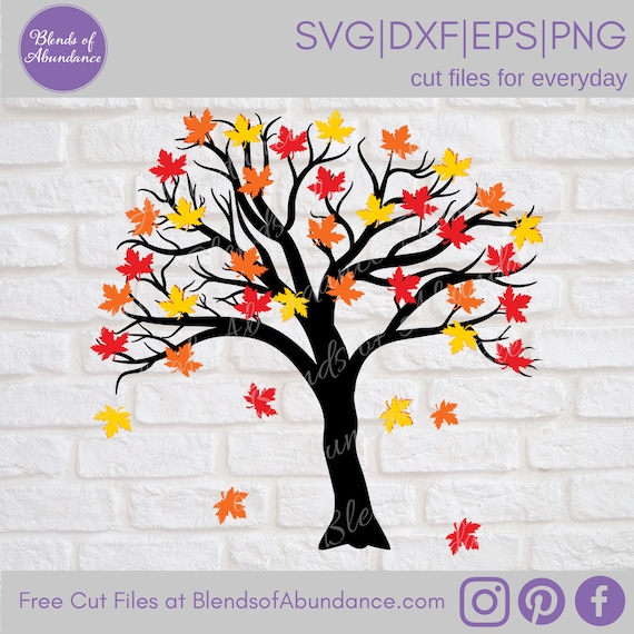 Fall Tree SVG Maple Tree Svg Autumn Tree Svg Autumn SVG - Etsy