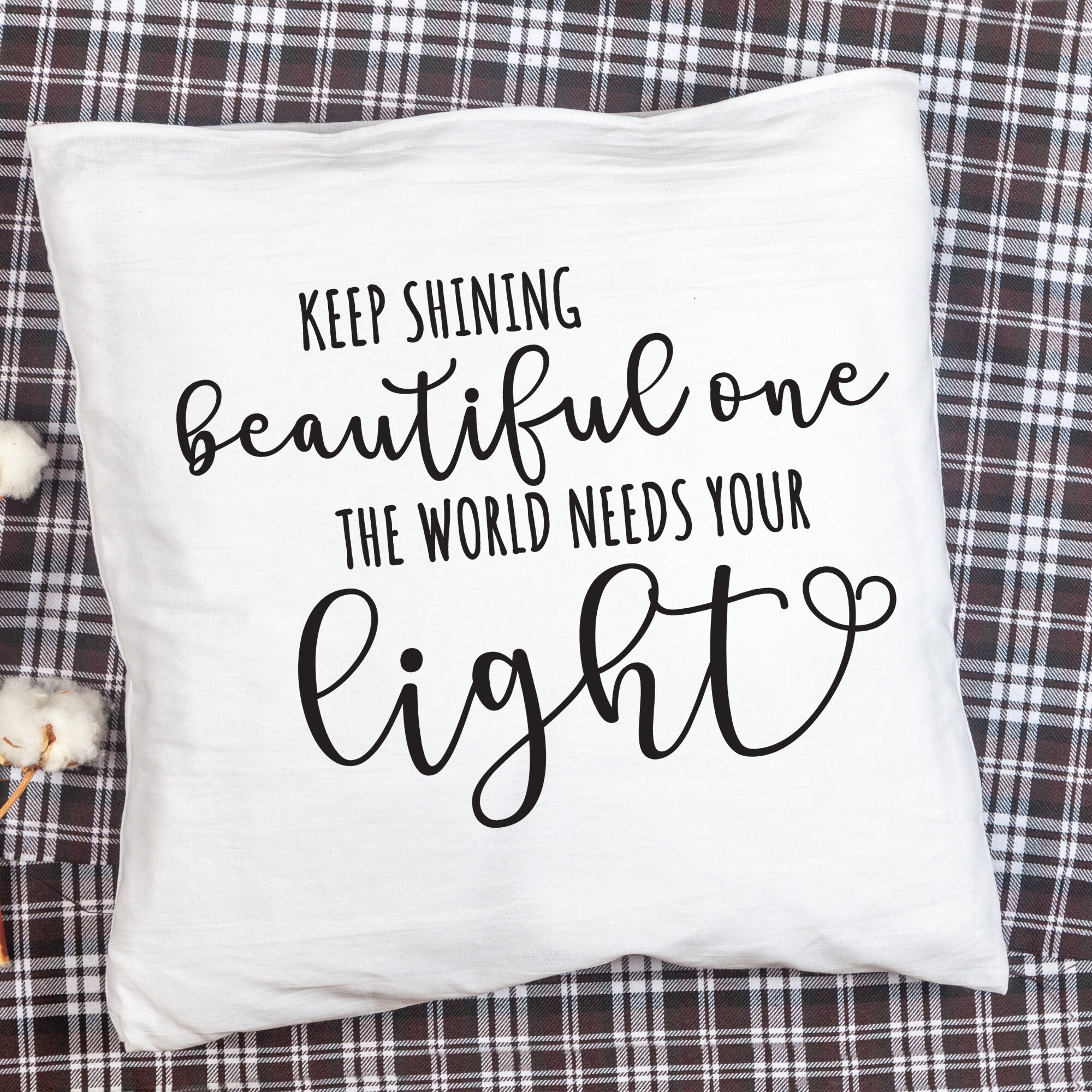 Beautiful One SVG Keep Shining SVG World Needs Your Light | Etsy