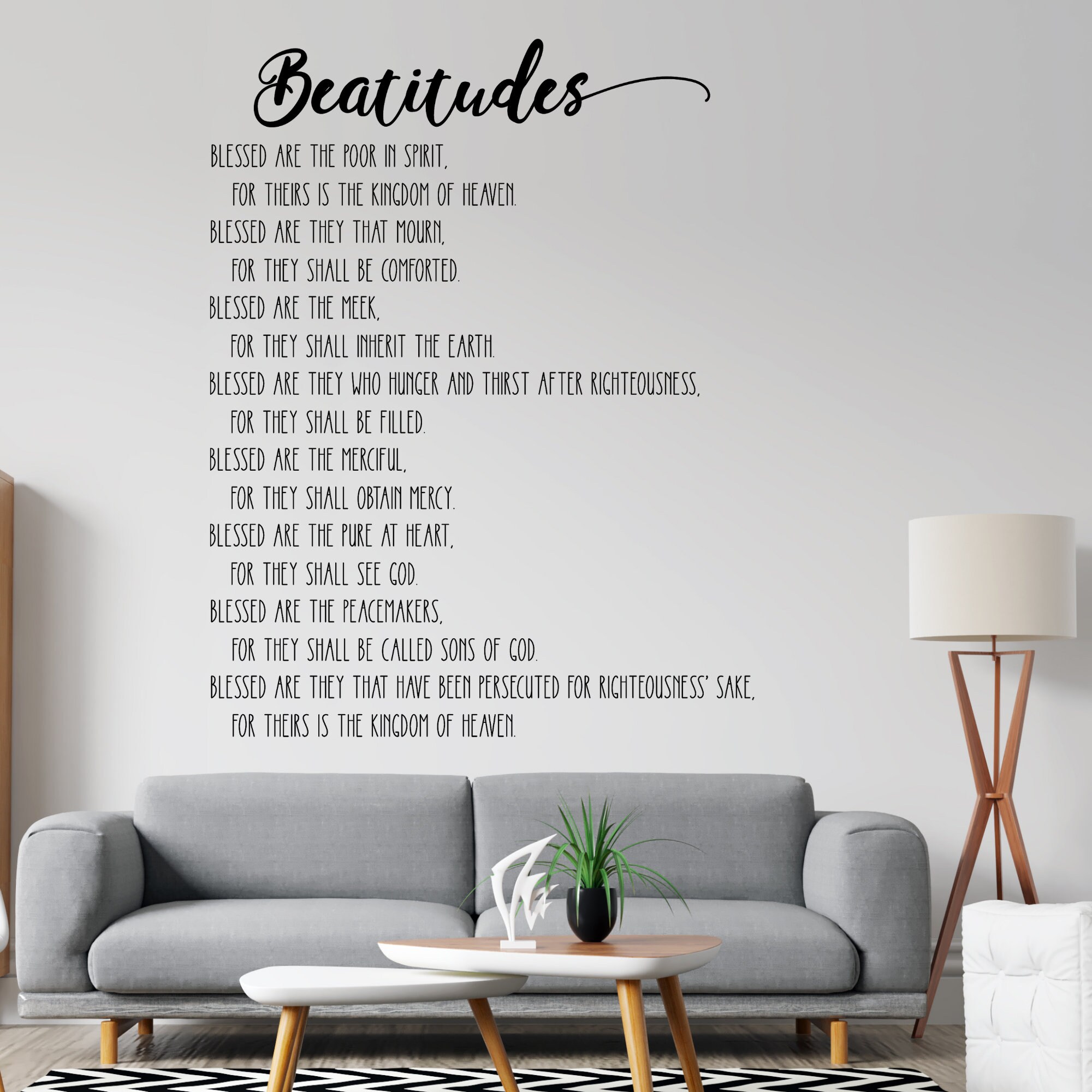 Beatitudes SVG Beatitudes Wall Art SVG Beatitudes Gift SVG | Etsy