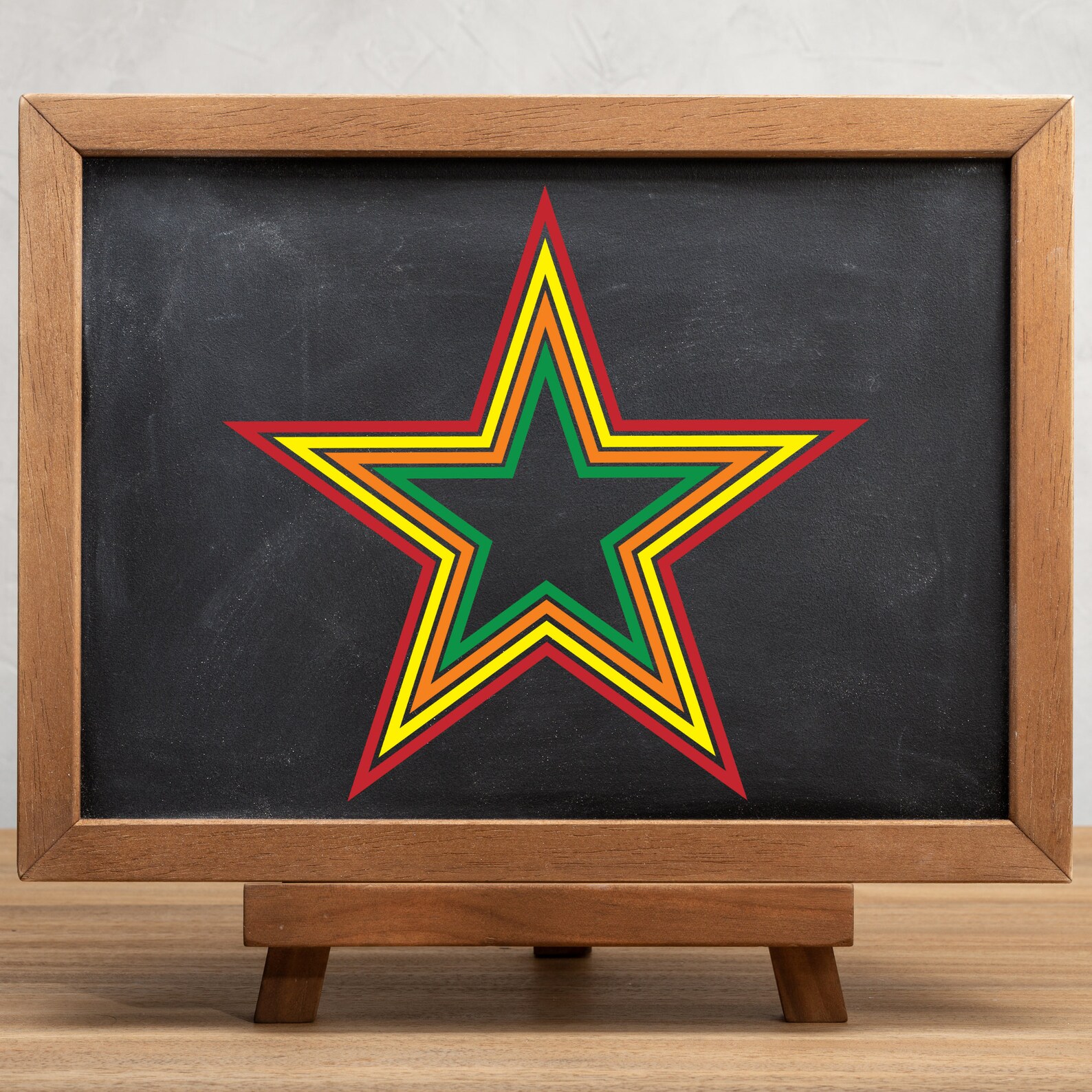 Star SVG Child Star T-shirt Retro Layered Star SVG Child | Etsy