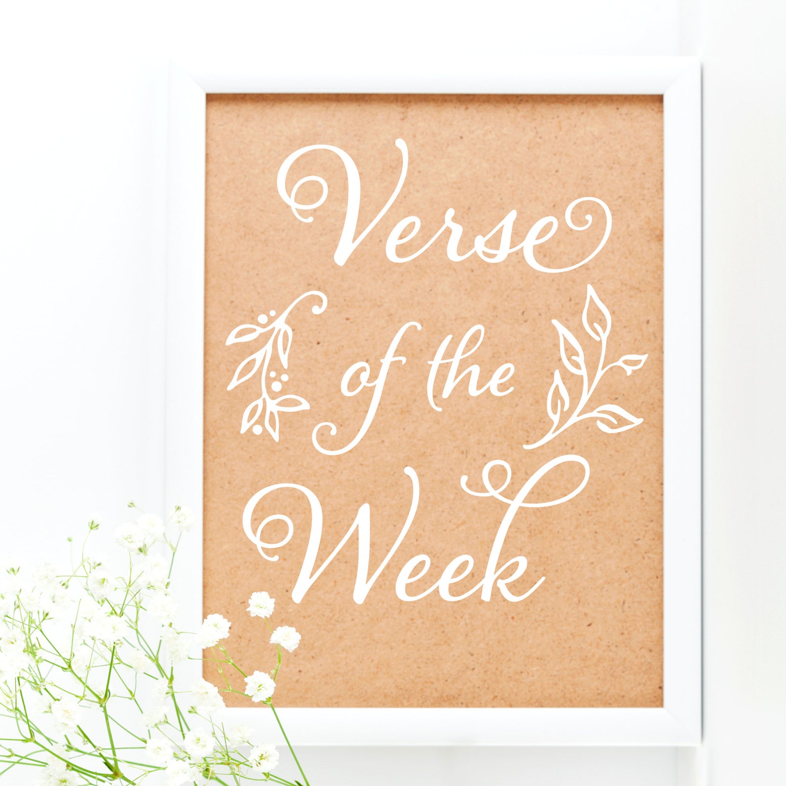 Verse of the Week SVG Bible Verse Memory Work SVG Verse of - Etsy