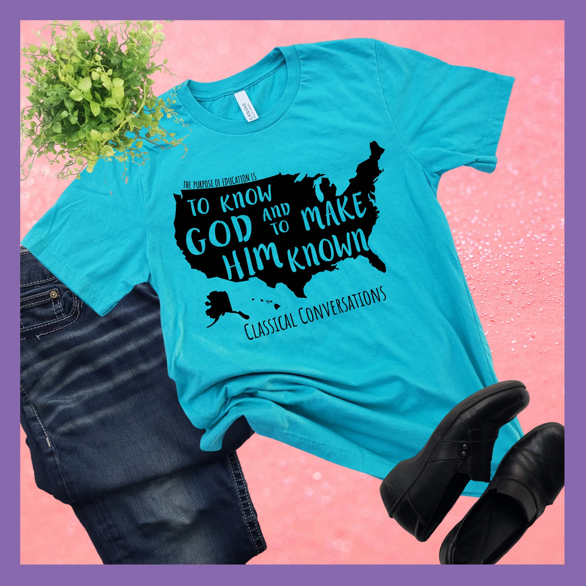 Classical Conversations USA - CC T-shirt - Home School Shirt - to Know ...