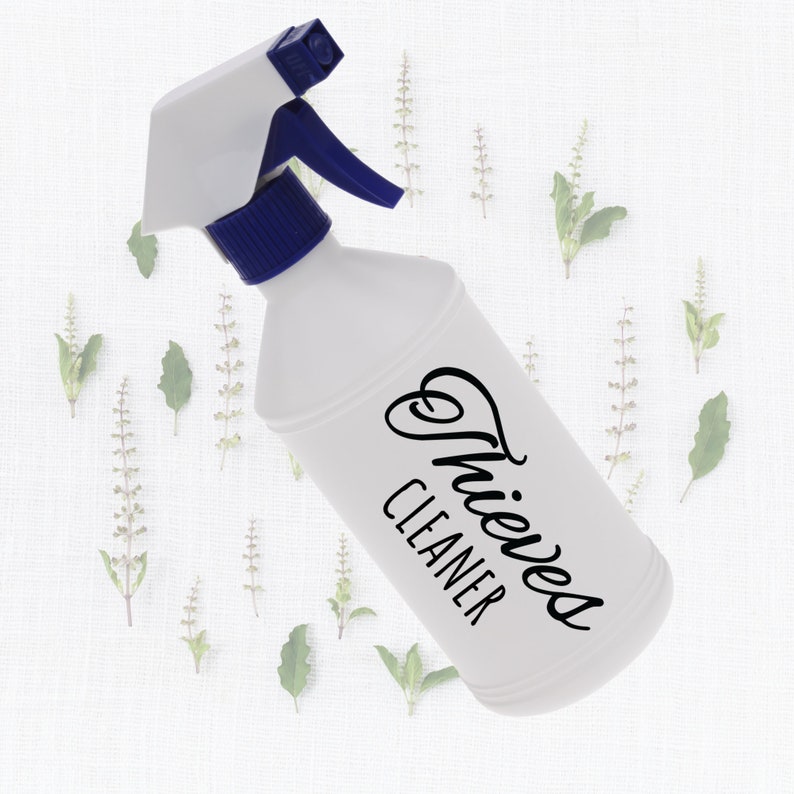 Thieves Cleaner SVG Essential Oils SVG Thieves Cleaner | Etsy