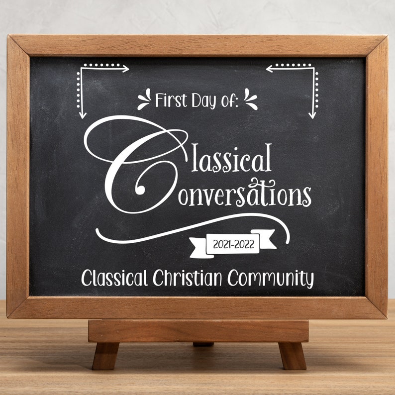 Classical Conversations SVG Home School Sign Svg CC SVG - Etsy
