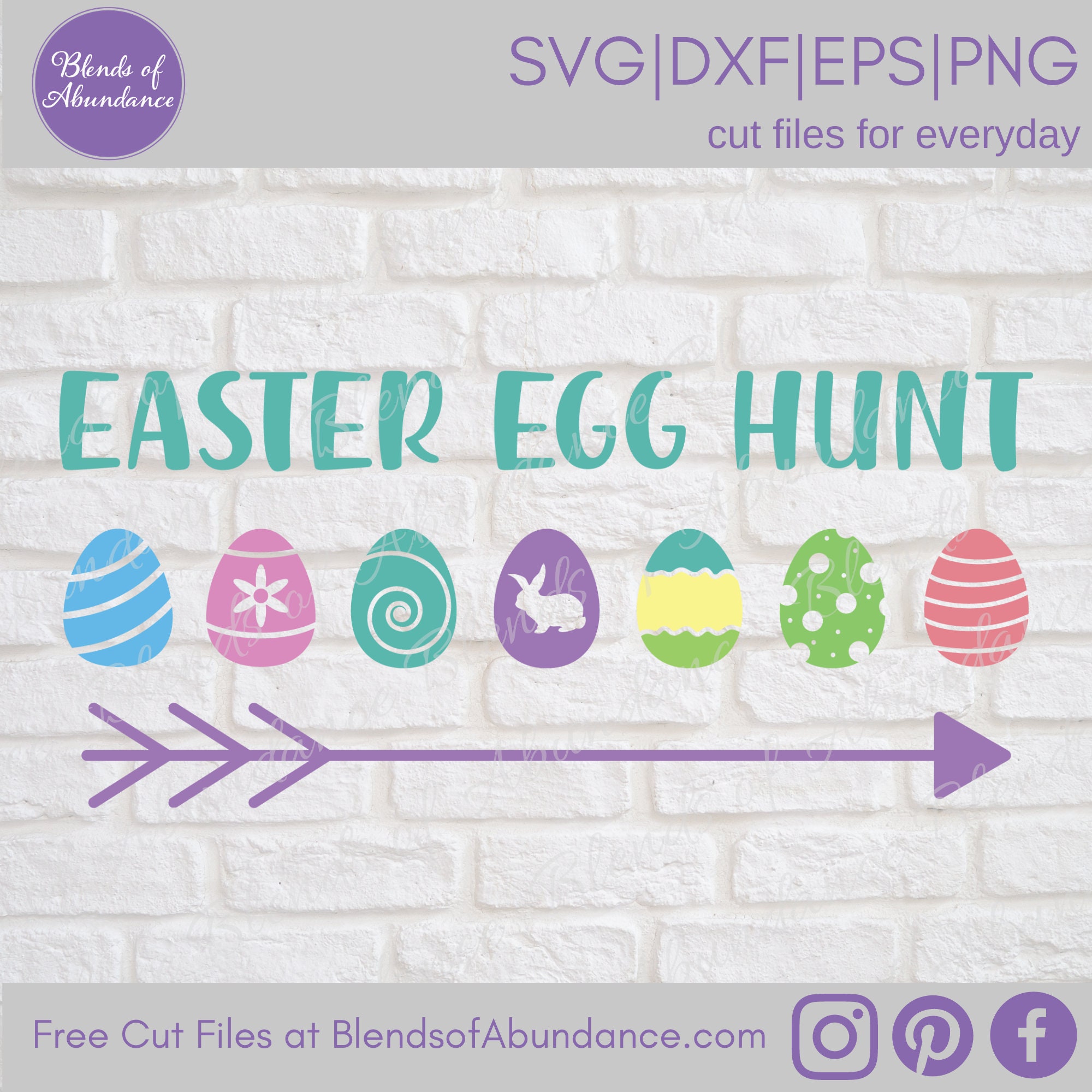 Easter Egg Hunt SVG Spring SVG Spring Sign SVG Farmhouse | Etsy