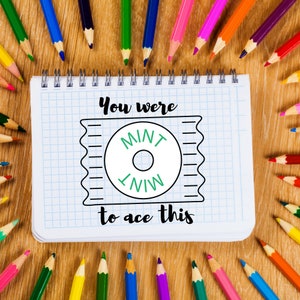 Mint to Ace This SVG - School Testing SVG - Mint Label Svg - Back to ...