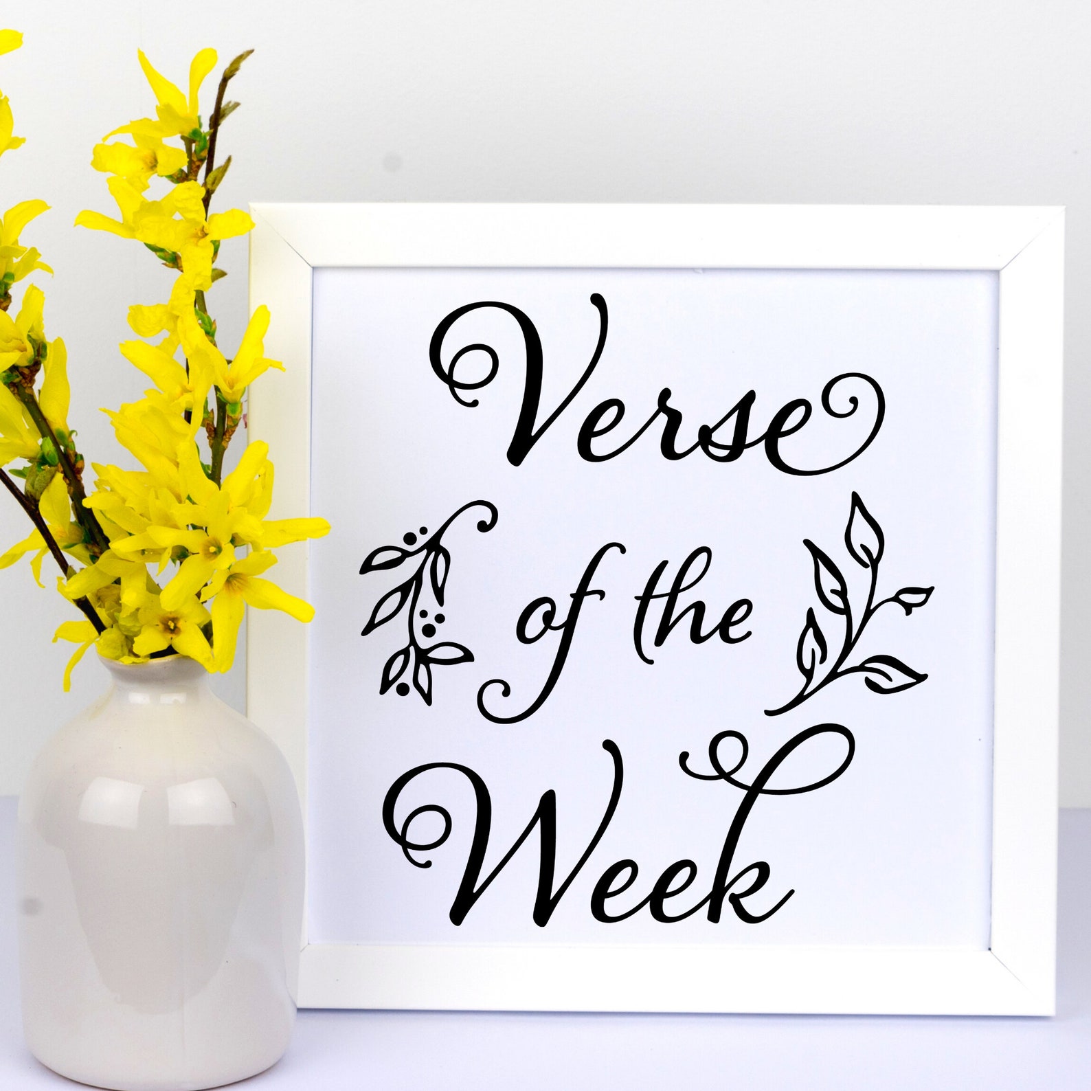 Verse of the Week SVG Bible Verse Memory Work SVG Verse of - Etsy