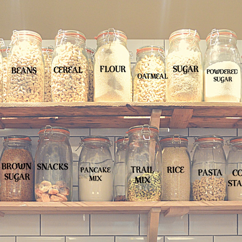 Pantry Labels SVG Pantry Labels Printable Pantry Sign SVG - Etsy Singapore