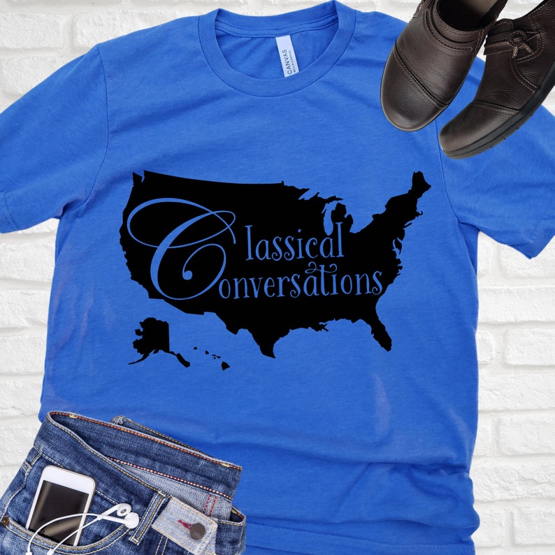 Classical Conversations USA SVG - CC T-shirt - Cc Home School Shirt ...