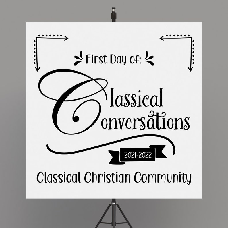 Classical Conversations SVG Home School Sign Svg CC SVG - Etsy