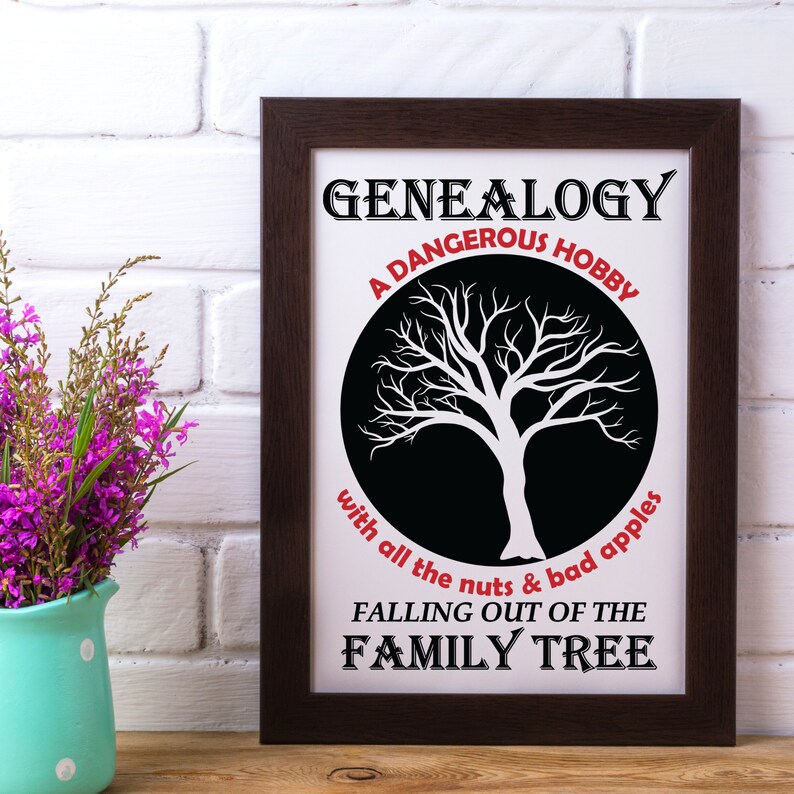 Genealogy SVG - Family Tree SVG - Genealogy Shirt - Family Tree Shirt ...