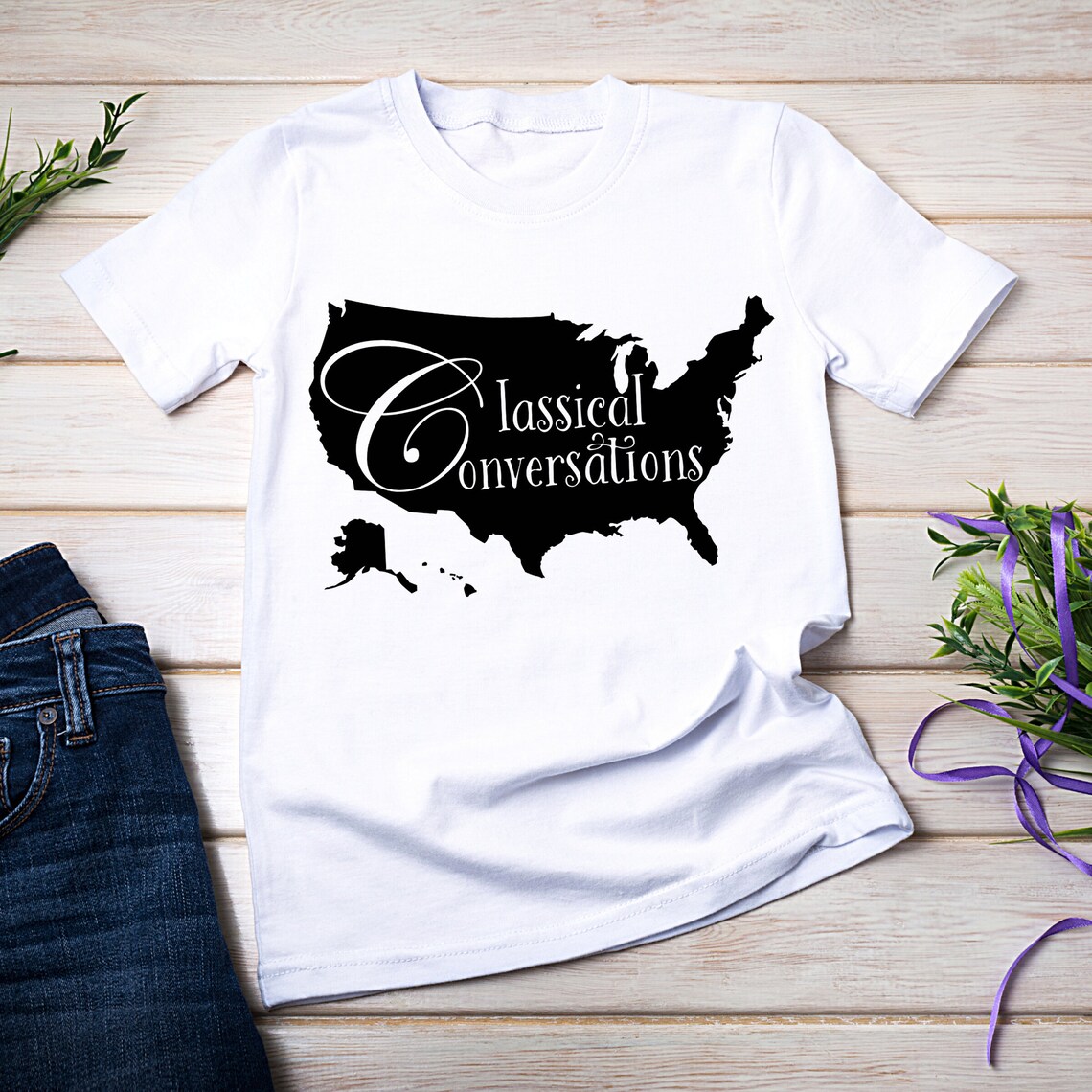 Classical Conversations USA SVG - CC T-shirt - Cc Home School Shirt ...