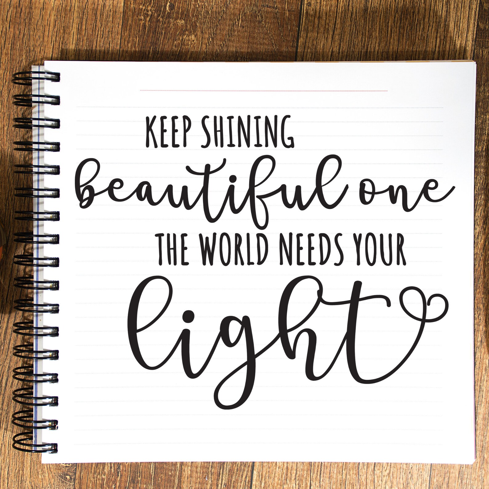Beautiful One SVG Keep Shining SVG World Needs Your Light - Etsy