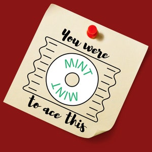 Mint to Ace This SVG - School Testing SVG - Mint Label Svg - Back to ...