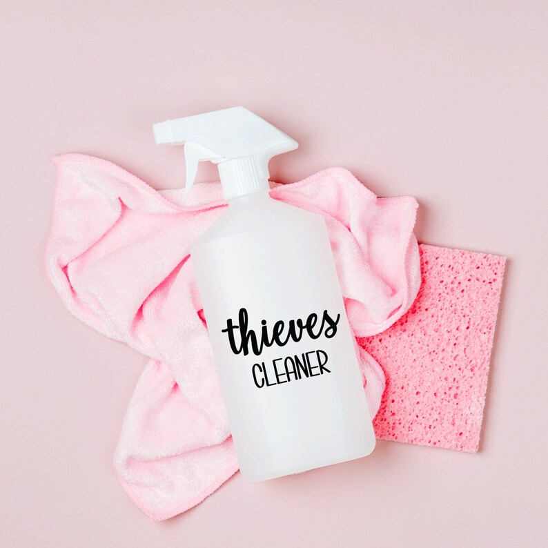 Thieves Cleaner SVG Essential Oils SVG Thieves Cleaner | Etsy