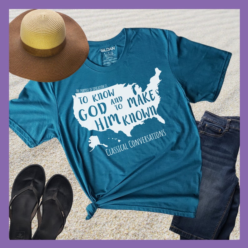 Classical Conversations USA - CC T-shirt - Home School Shirt - to Know ...