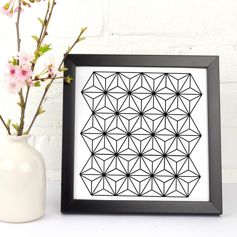 Optical Illusion SVG Star Optical Illusion Art SVG - Etsy