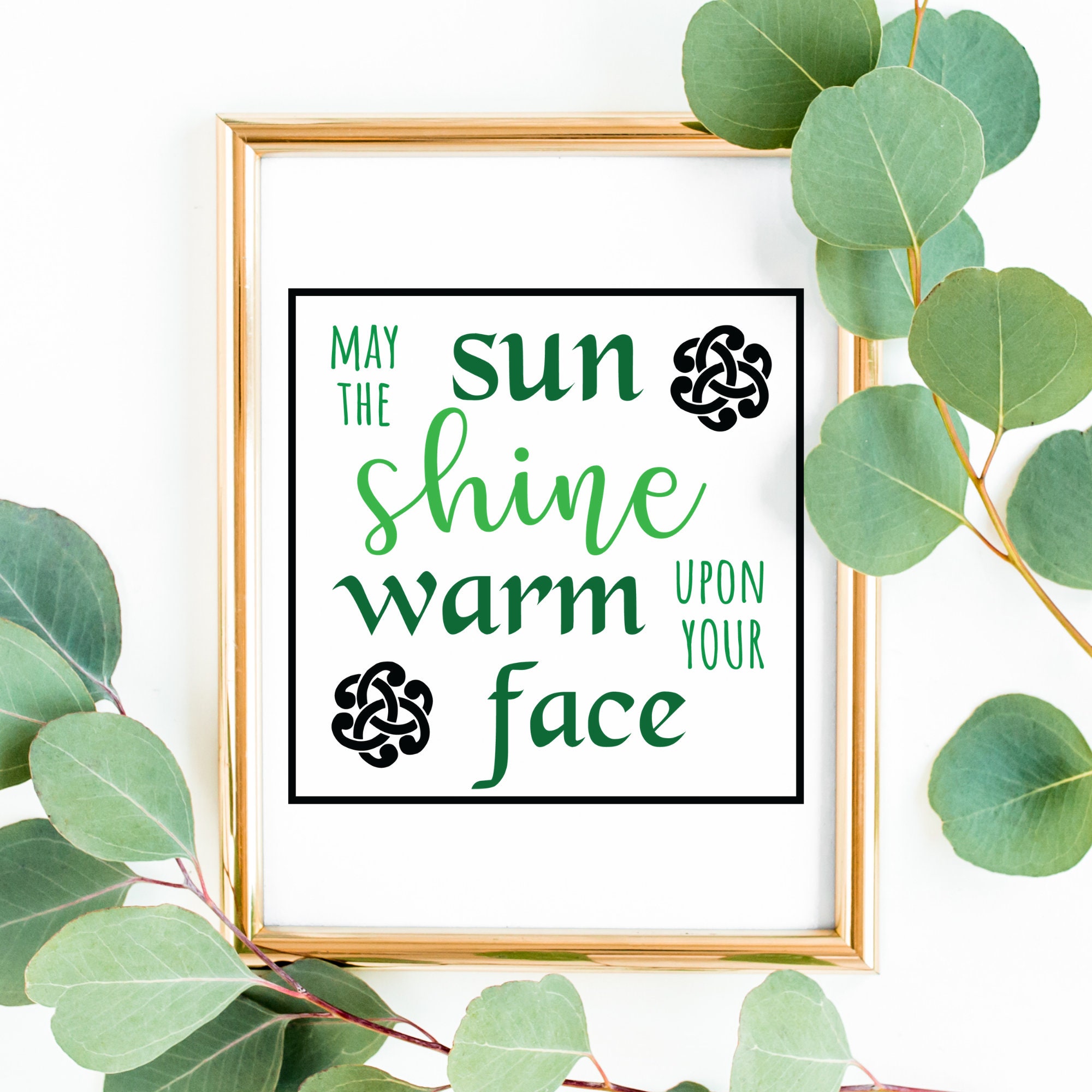Irish Blessing SVG St Patrick's Day Svg St Patty's | Etsy
