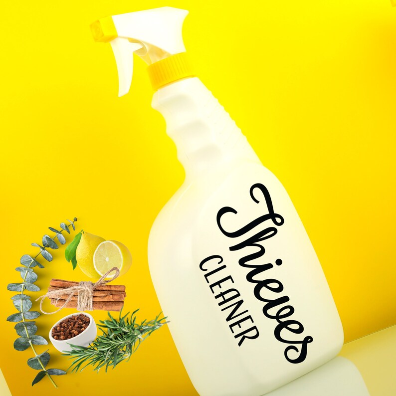 Thieves Cleaner SVG Essential Oils SVG Thieves Cleaner | Etsy