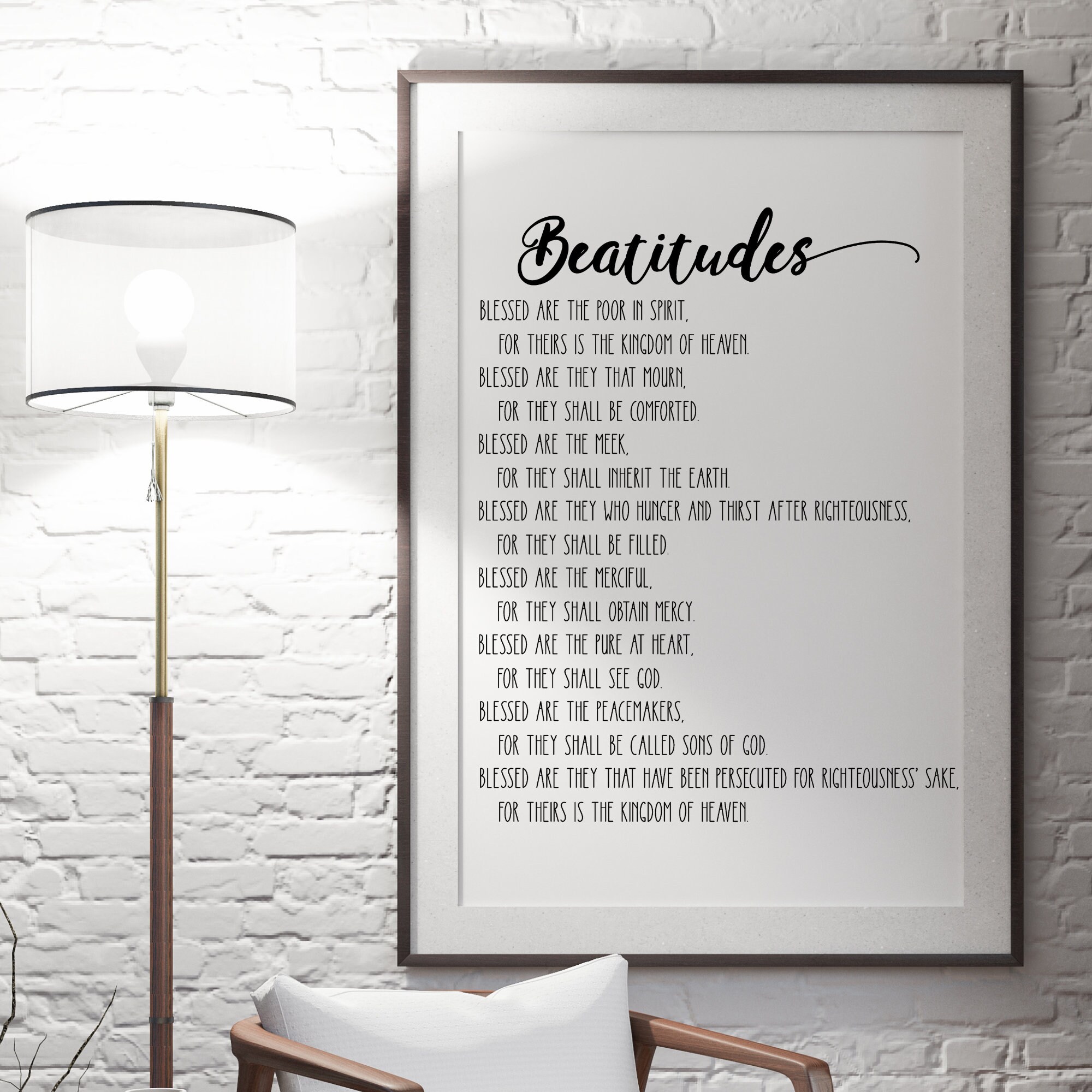 Beatitudes SVG Beatitudes Wall Art SVG Beatitudes Gift SVG | Etsy