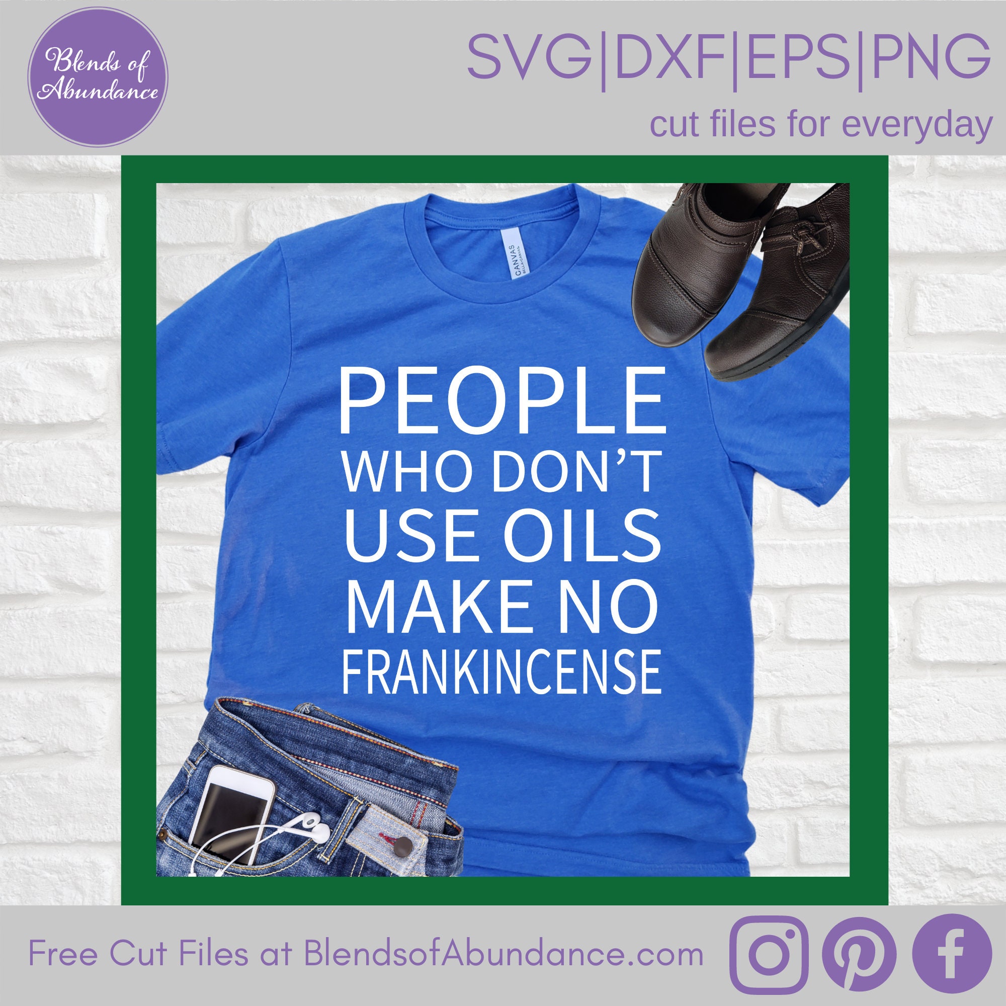 People Who Don't Use Oils Make No Frankincense SVG | Etsy