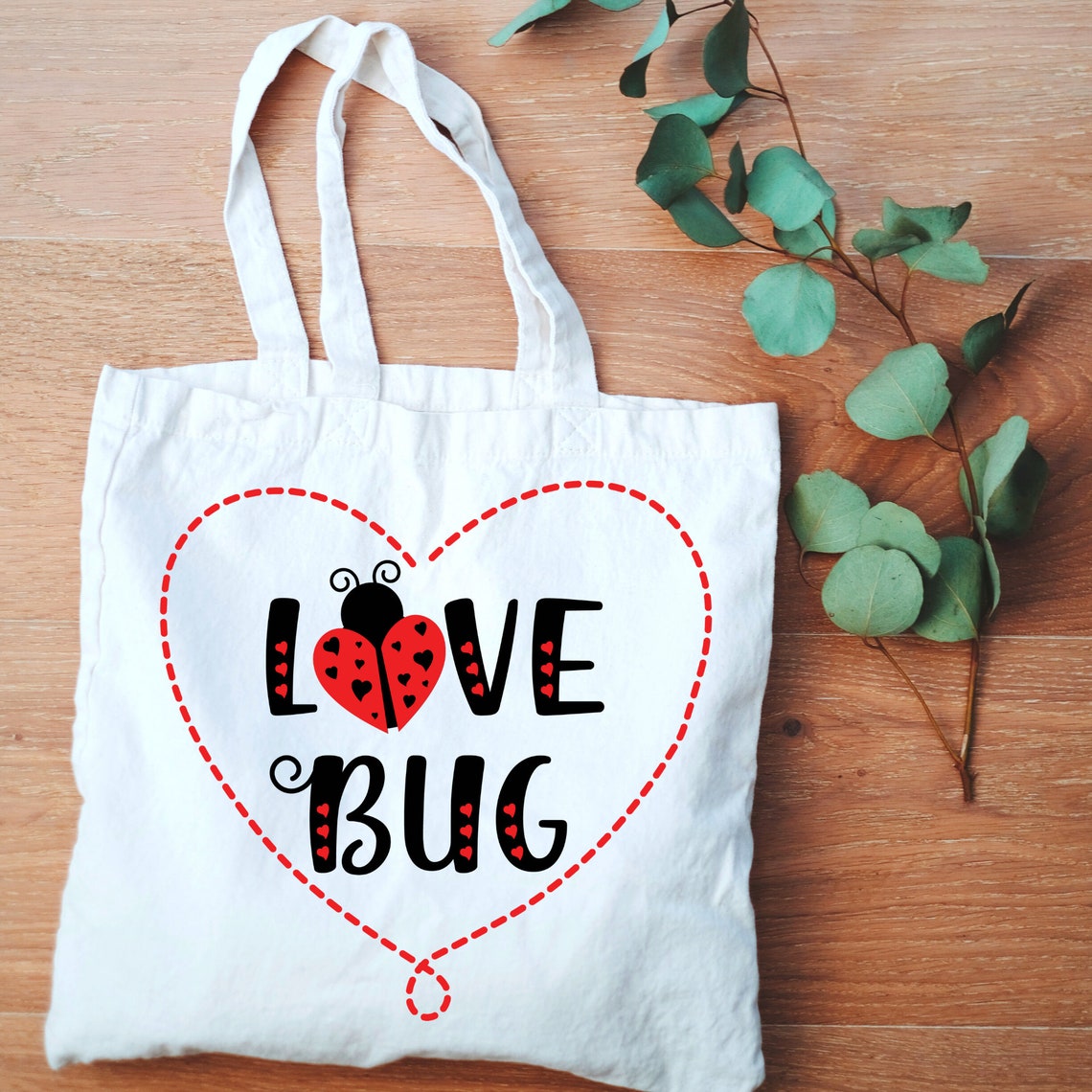 Love Bug SVG Ladybug Valentine Svg Valentine's Day Svg | Etsy