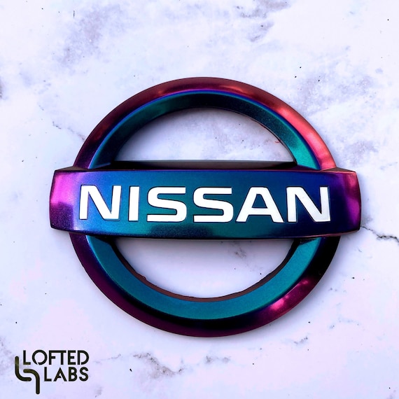 Colorshift Nissan 350z 370z Custom Emblem Badge - Etsy