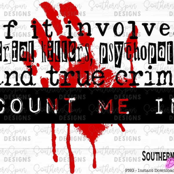 Serial Killers Png - Etsy