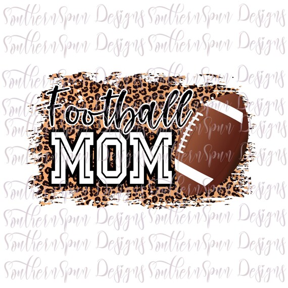 Football Mom PNG Leopard PNG Instant Download Digital - Etsy