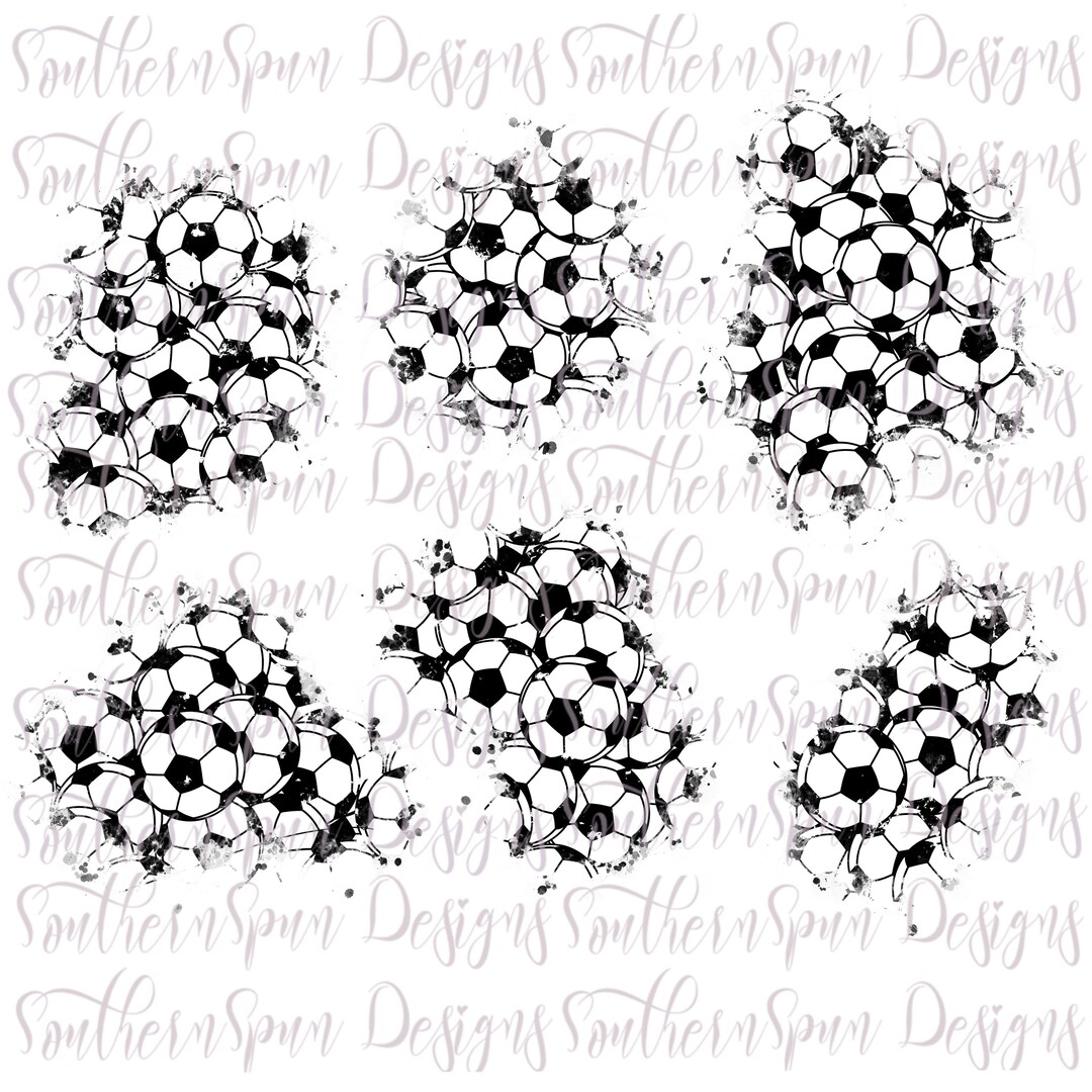 Soccer Ball Sublimation Patches PNG Instant Download Digital Design - Etsy