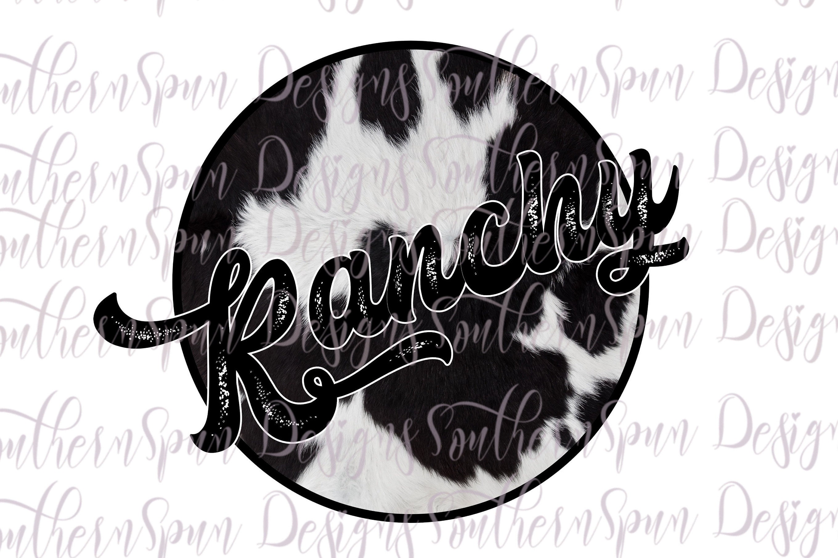 Ranchy Cowhide PNG Sublimation Instant Download Digital | Etsy