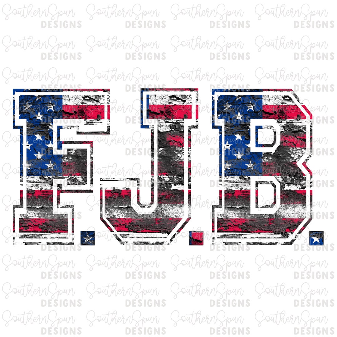 FJB American Flag PNG Instant Download Digital Design - Etsy
