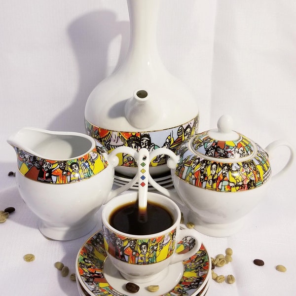 Ethiopian Coffee Ceremony Set - Etsy
