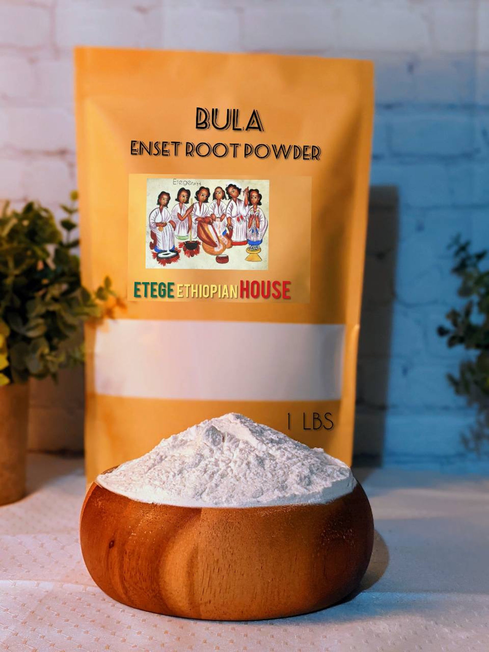 1 LBS Bula Enset Powder ቡላ Ethiopian & Eritrean | Etsy