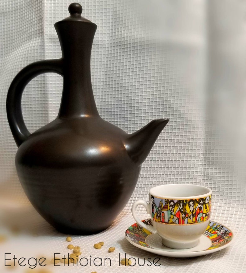 Jebena ጀበና 1.3L Natural Ethiopian & Eritrean Traditional - Etsy Hong Kong