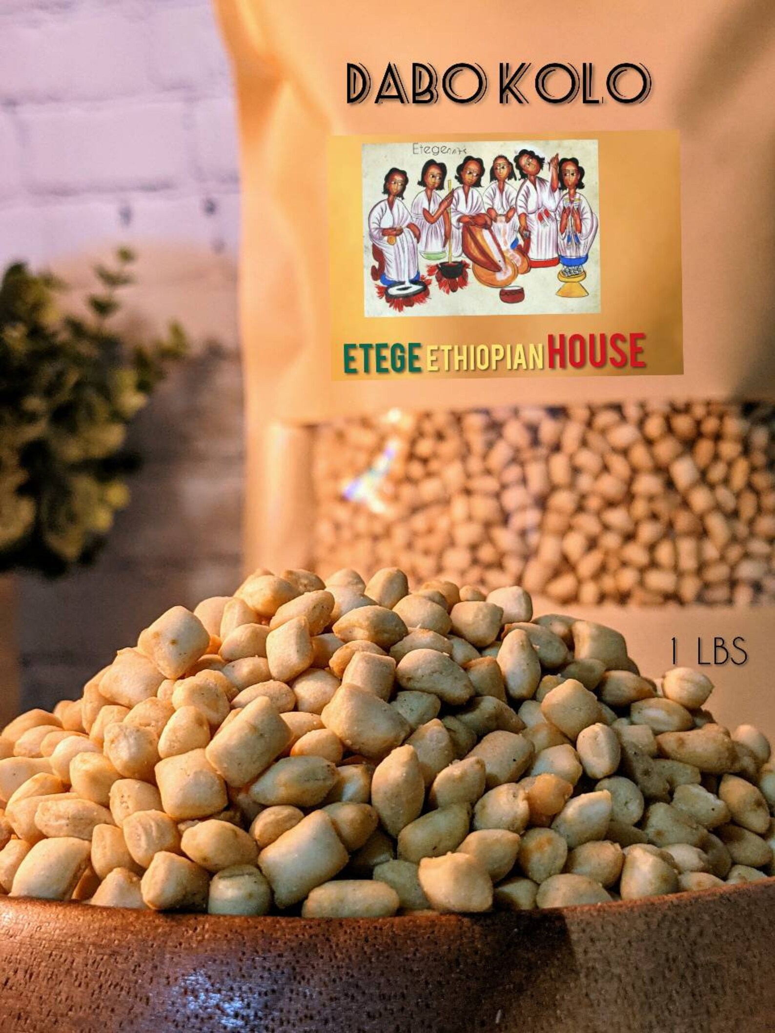 1 LBS Dabo Kolo ዳቦ ቆሎ Ethiopian and Eritrean All natural | Etsy