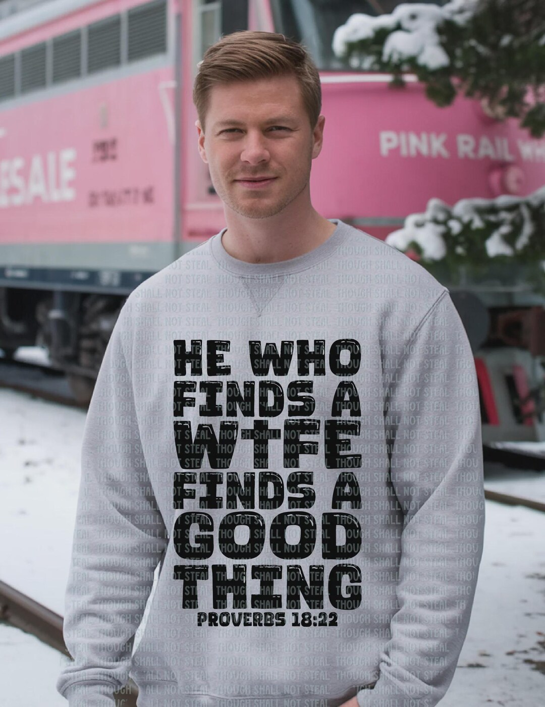 He Who Finds a Wife Finds a Good Thing Valentine's Day DTF Transfer 02 ...