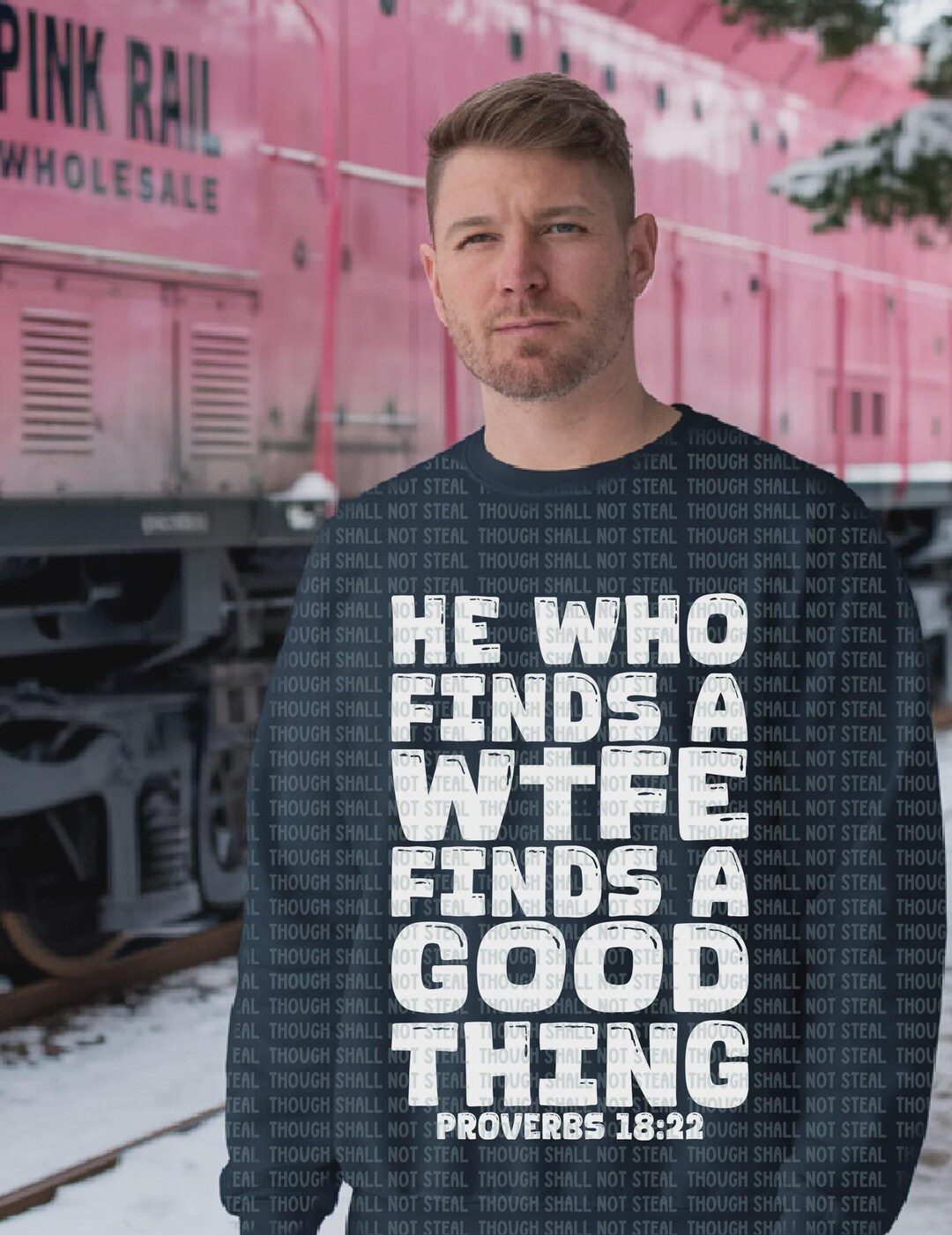 He Who Finds a Wife Finds a Good Thing Valentine's Day DTF Transfer 02 ...