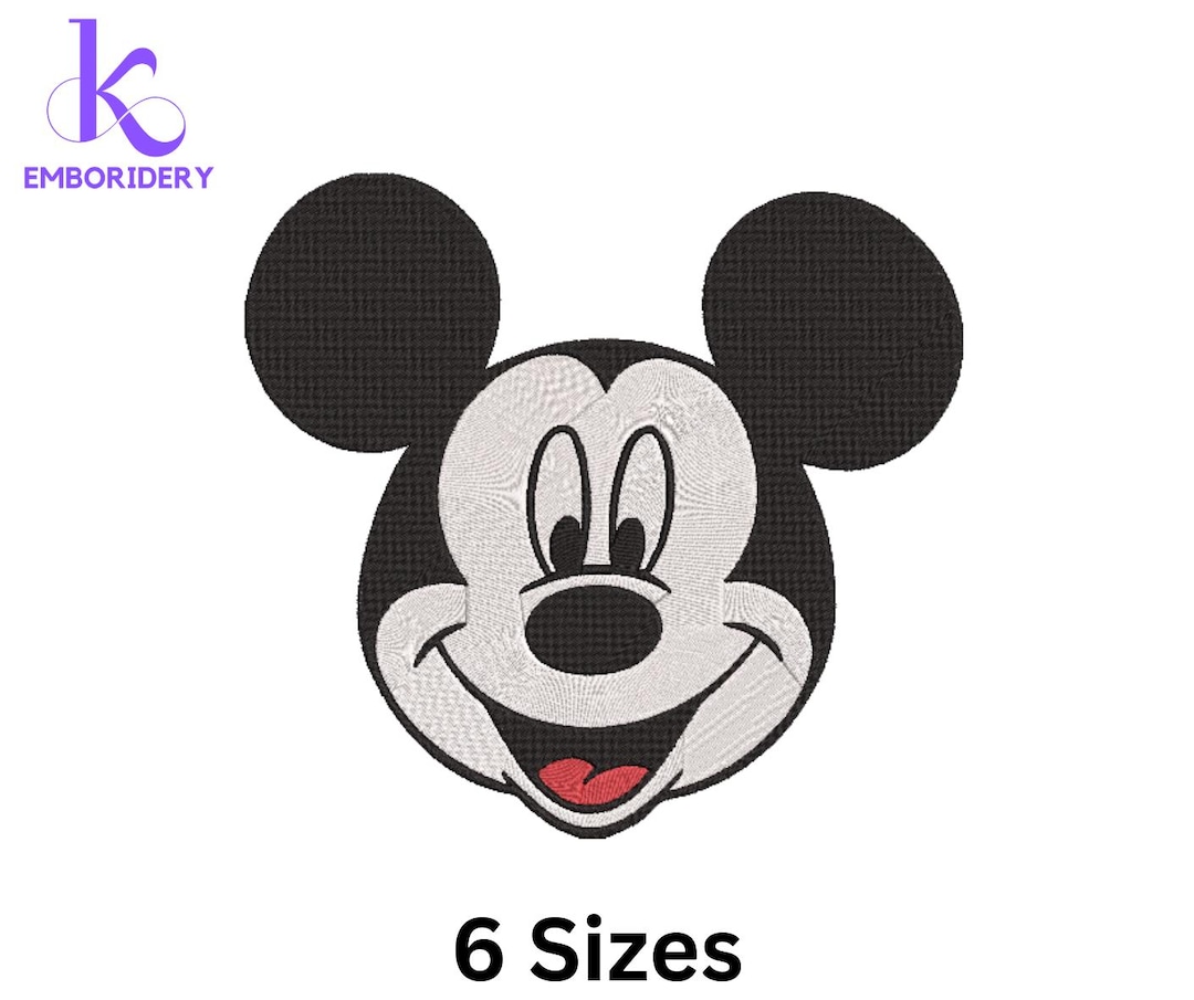 Mickey Mouse Embroidery Designs Mickey Mouse Embroidery Design Machine ...